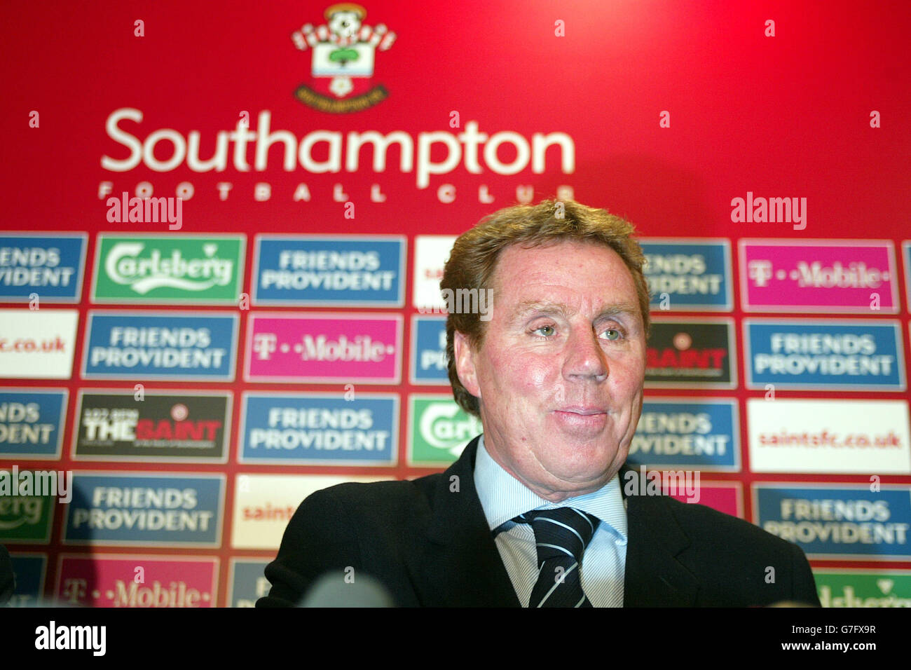 New Southampton manager Harry Redknapp is unveiled during a press ...