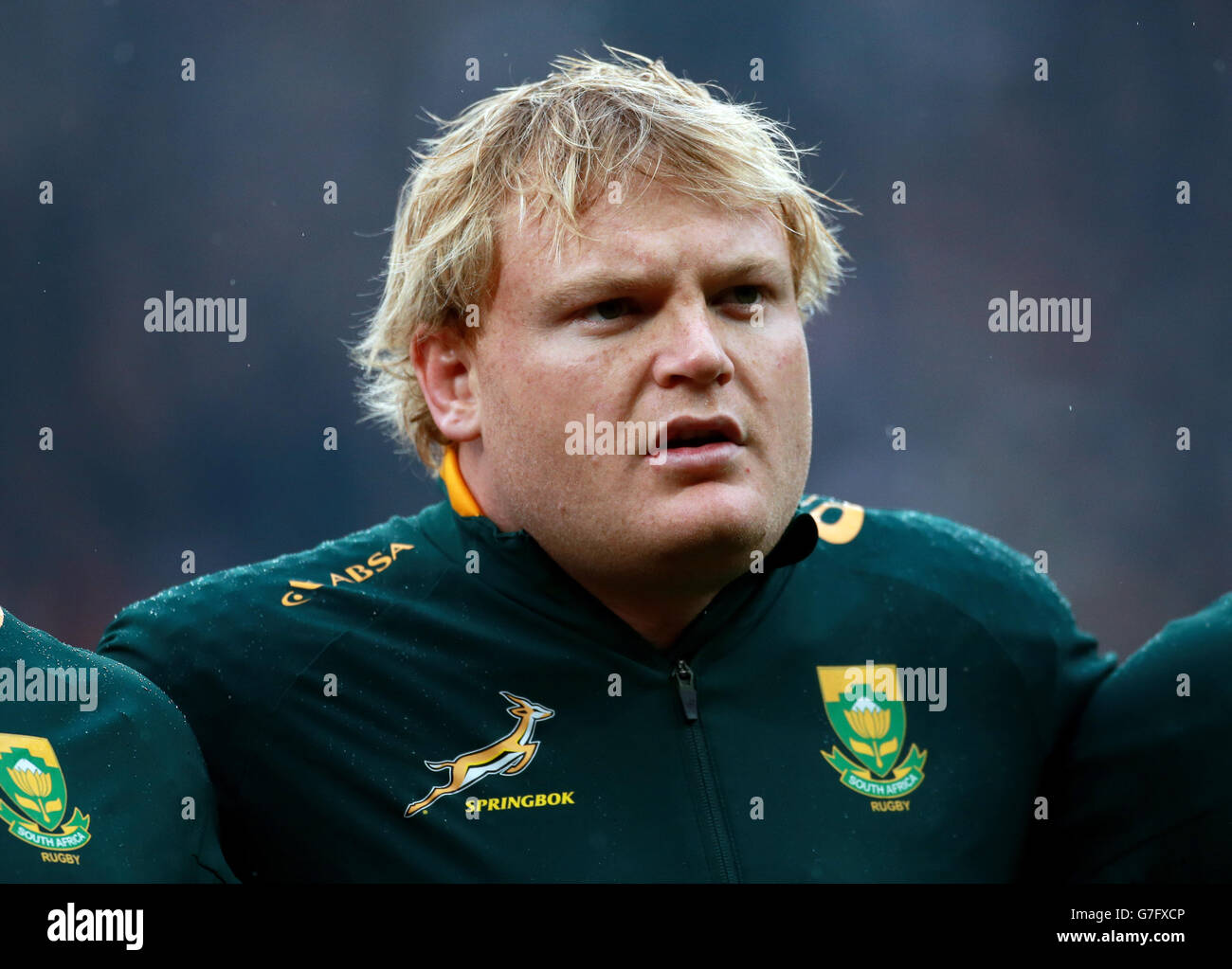 South Africa's Adriaan Strauss during the QBE International at ...