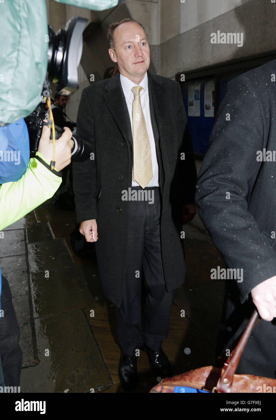 Gary Clarence arrives at the Old Bailey in London, where his wife Tania ...