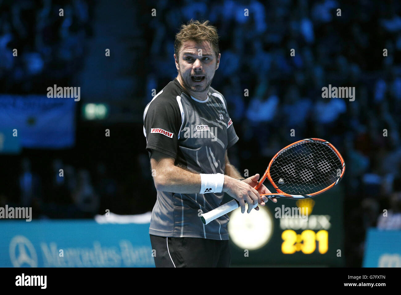 Tennis - Barclays ATP World Tour Finals - Day Seven - O2 Arena Stock ...