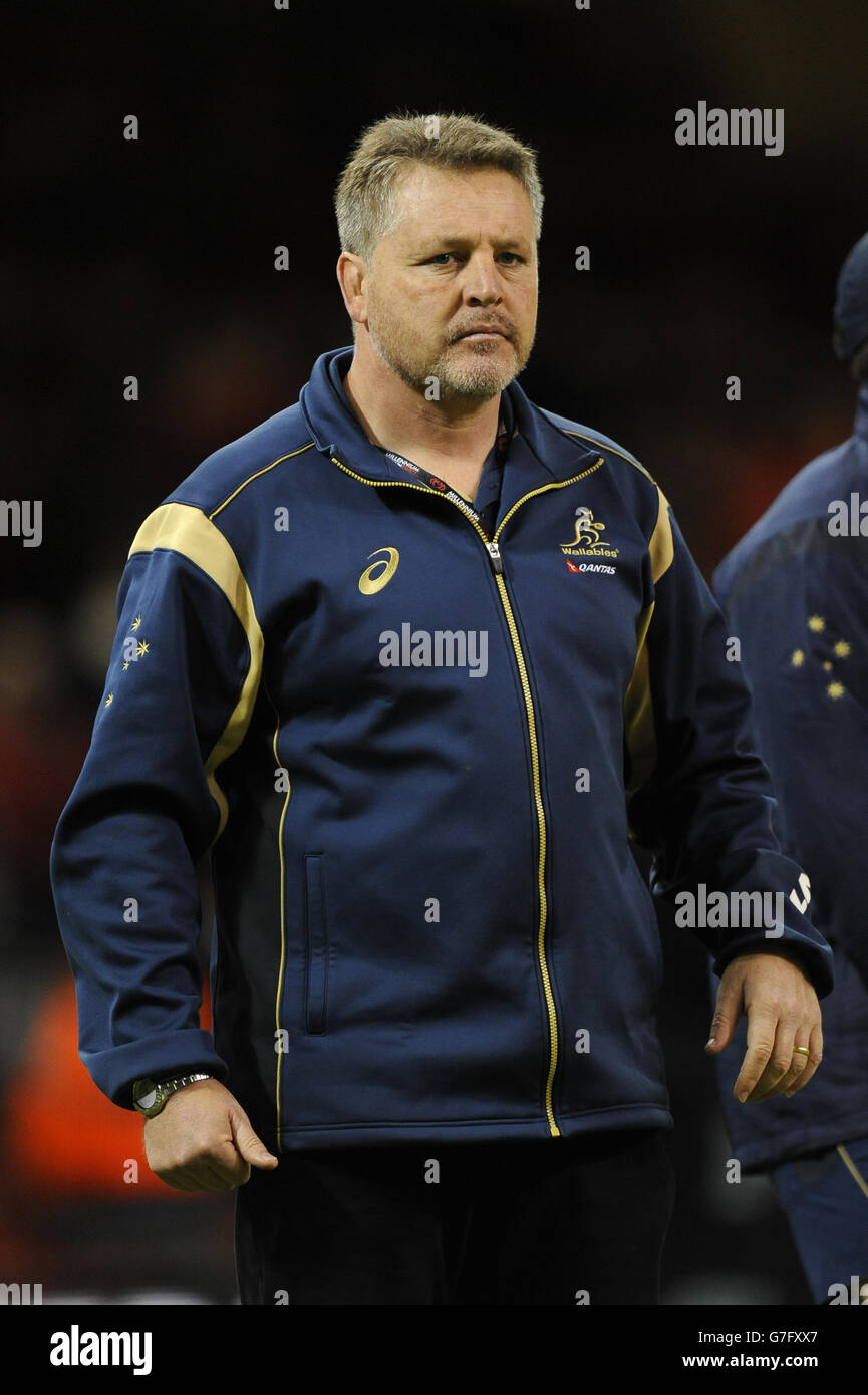 Australia rugby coach andrew blades hi-res stock photography and images ...