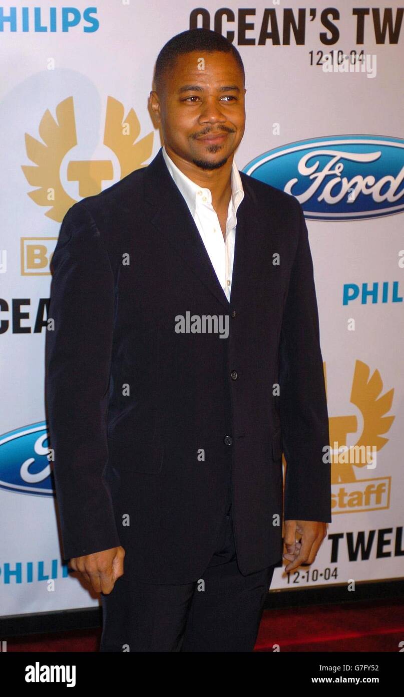 Celebrity showbiz film premiere actor cuba gooding jr hi-res stock ...