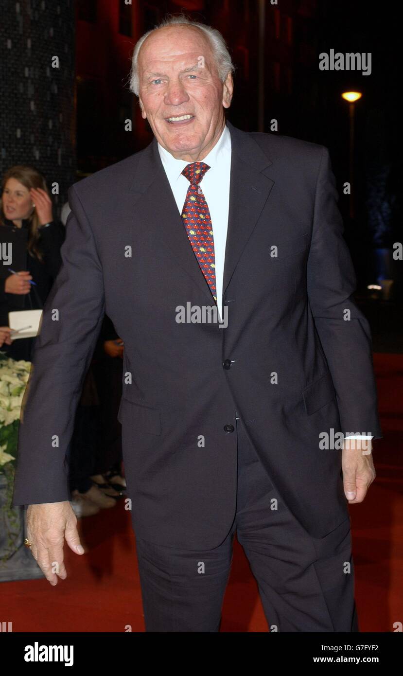 Veteran boxer Henry Cooper arrives at BBC Television Centre for the BBC ...