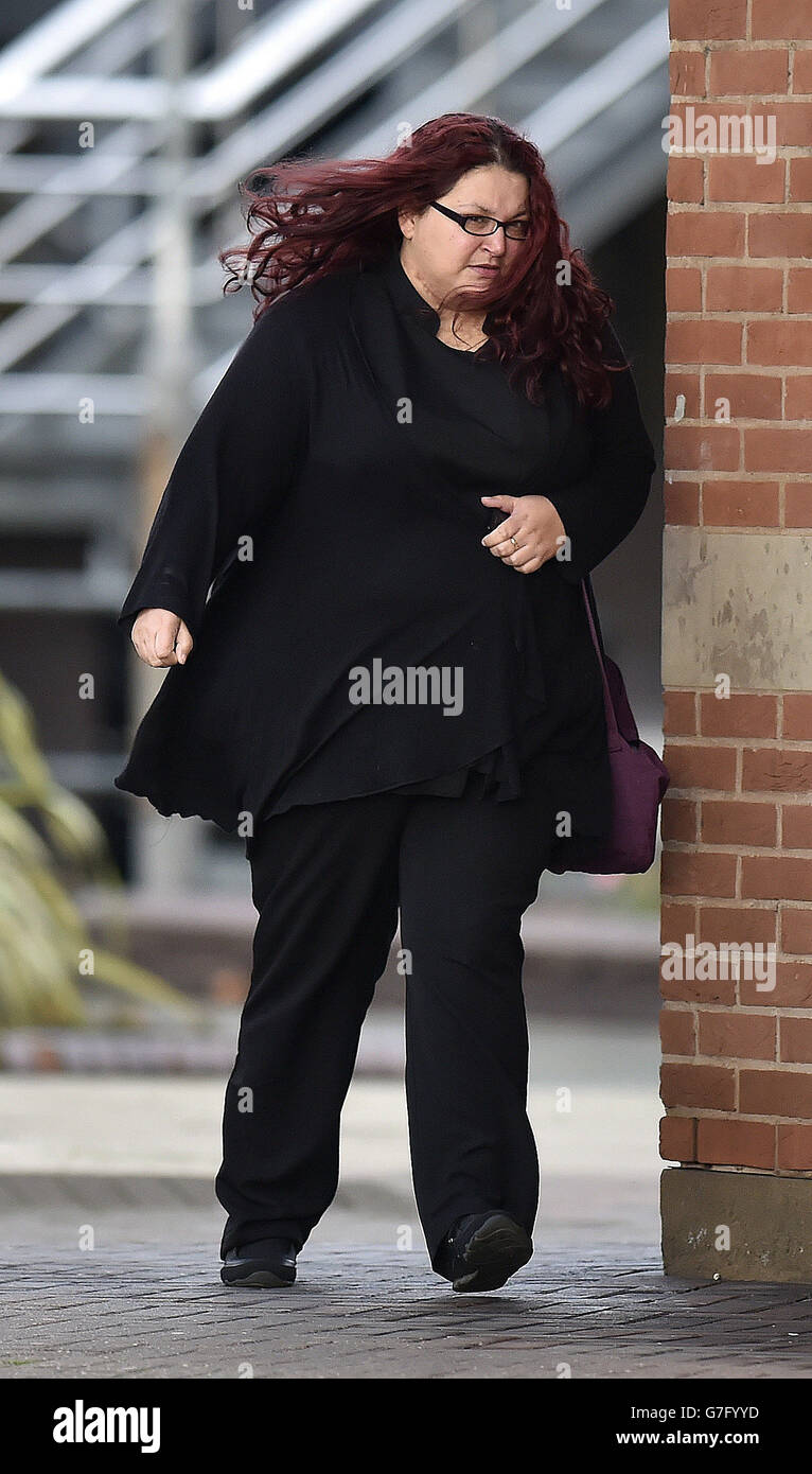 Lisa Philips arrives at Teeside Crown Court, Middlesbrough, where she ...