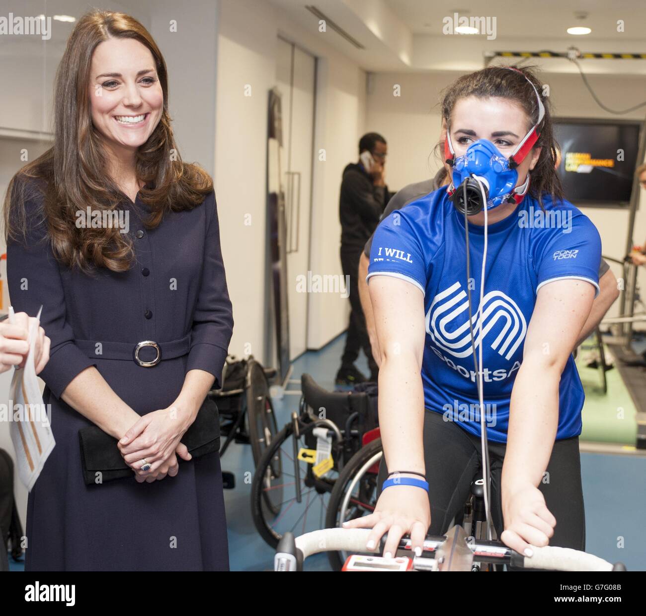 The Duchess of Cambridge, patron of SportsAid meets with a potential ...