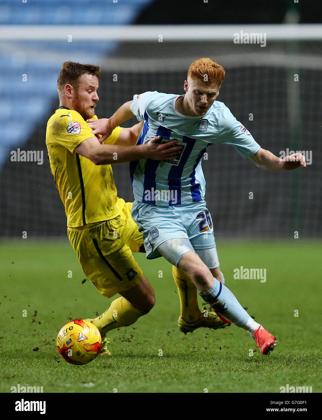 Soccer - Johnstone's Paint Trophy - Area Quarter Final - Coventry City ...