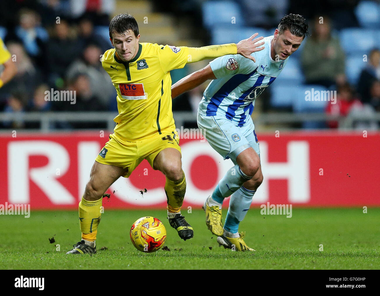 Soccer - Johnstone's Paint Trophy - Area Quarter Final - Coventry City ...