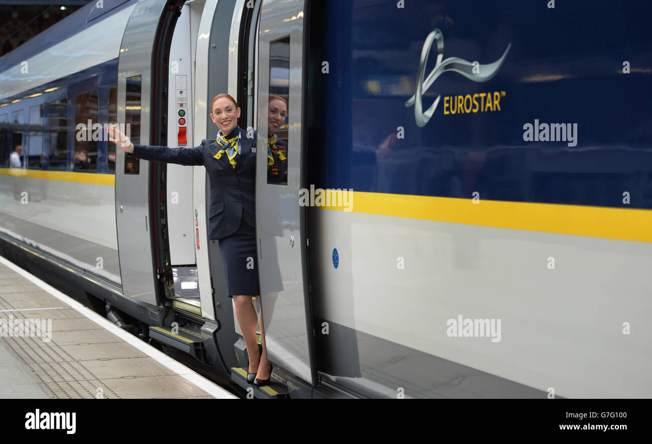 New Eurostar train Stock Photo - Alamy