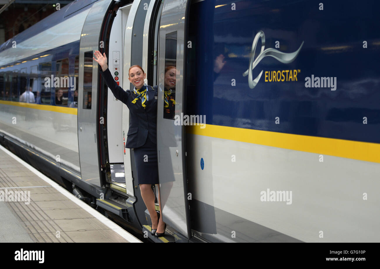 New Eurostar train Stock Photo - Alamy