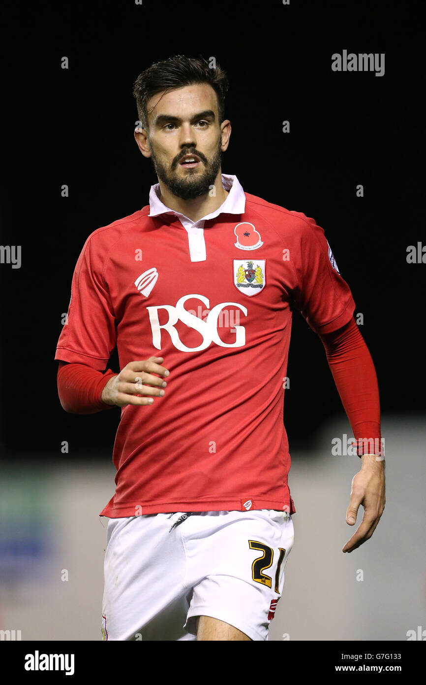 Soccer - Johnstone's Paint Trophy - Area Quarter Final - Bristol City v ...