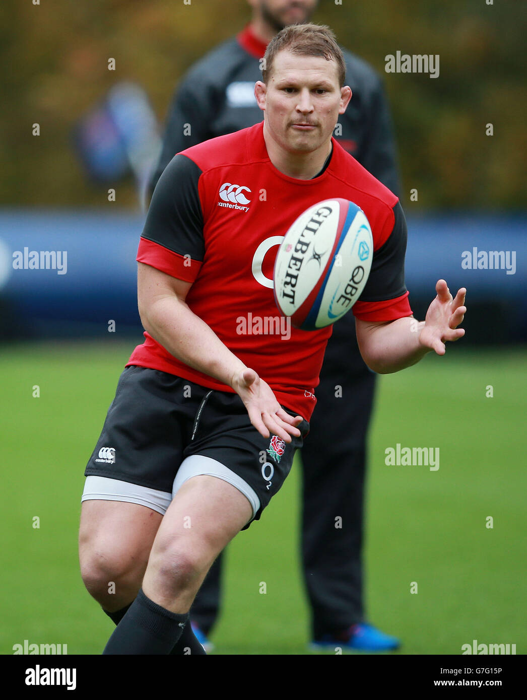 Englands dylan hartley training session pennyhill park hotel hi-res ...