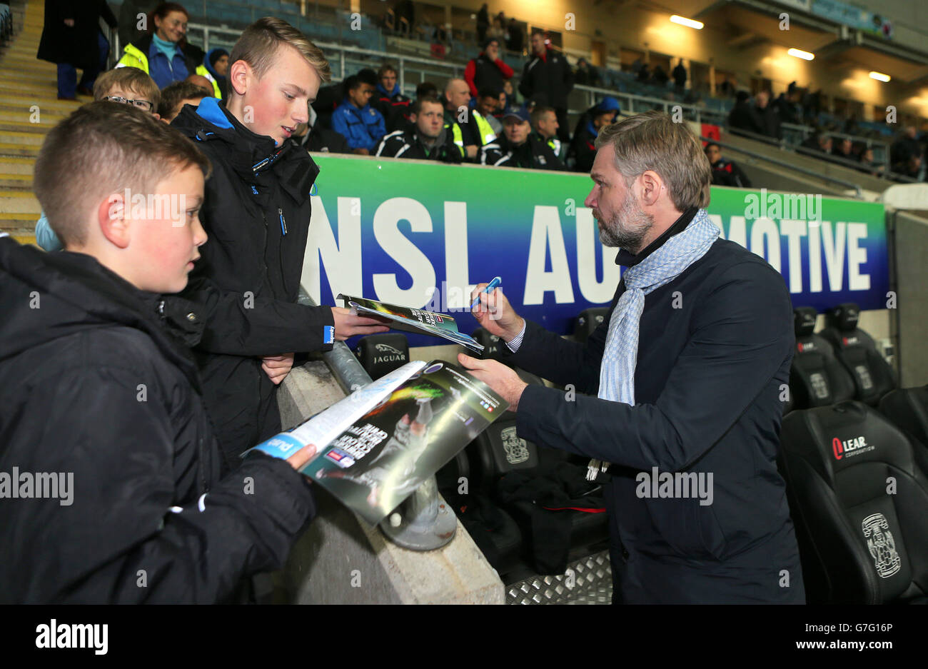 Soccer - Johnstone's Paint Trophy - Area Quarter Final - Coventry City ...