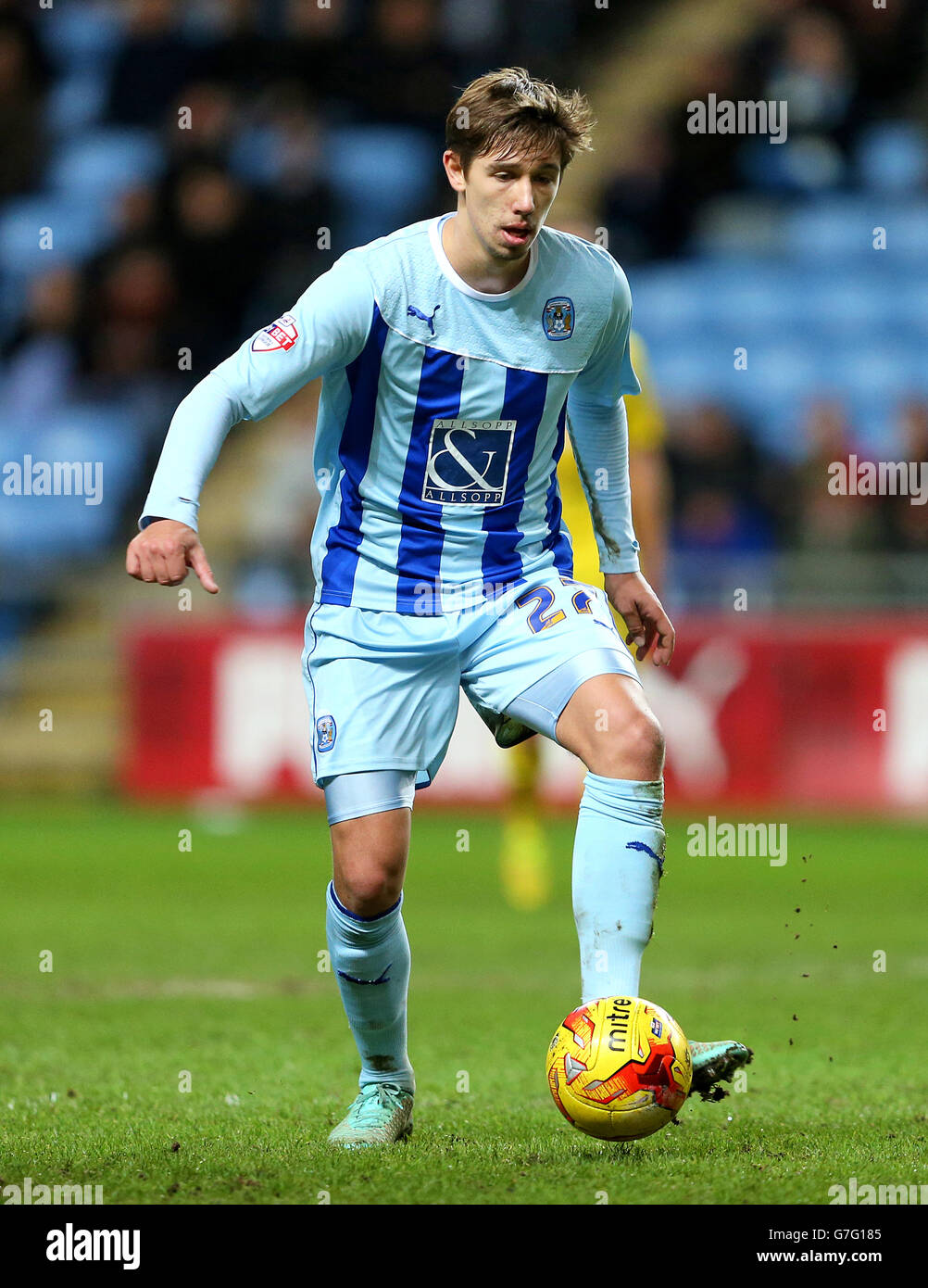 Soccer - Johnstone's Paint Trophy - Area Quarter Final - Coventry City ...