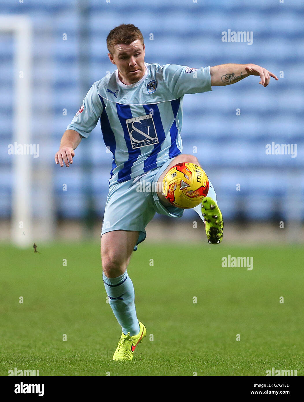 Soccer - Johnstone's Paint Trophy - Area Quarter Final - Coventry City ...