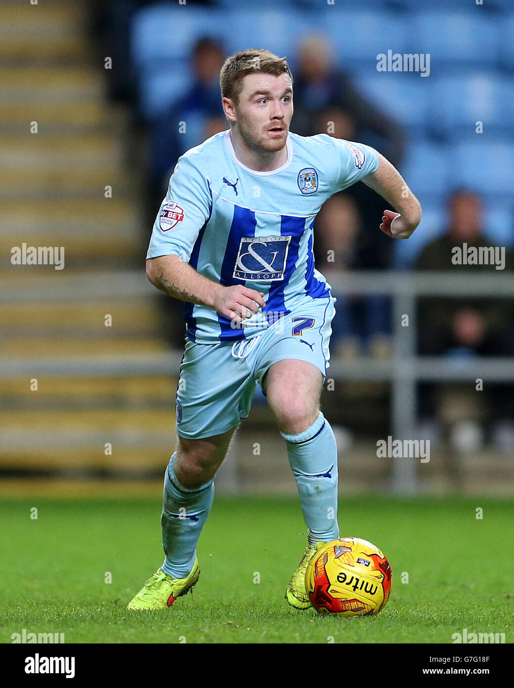 Soccer - Johnstone's Paint Trophy - Area Quarter Final - Coventry City ...