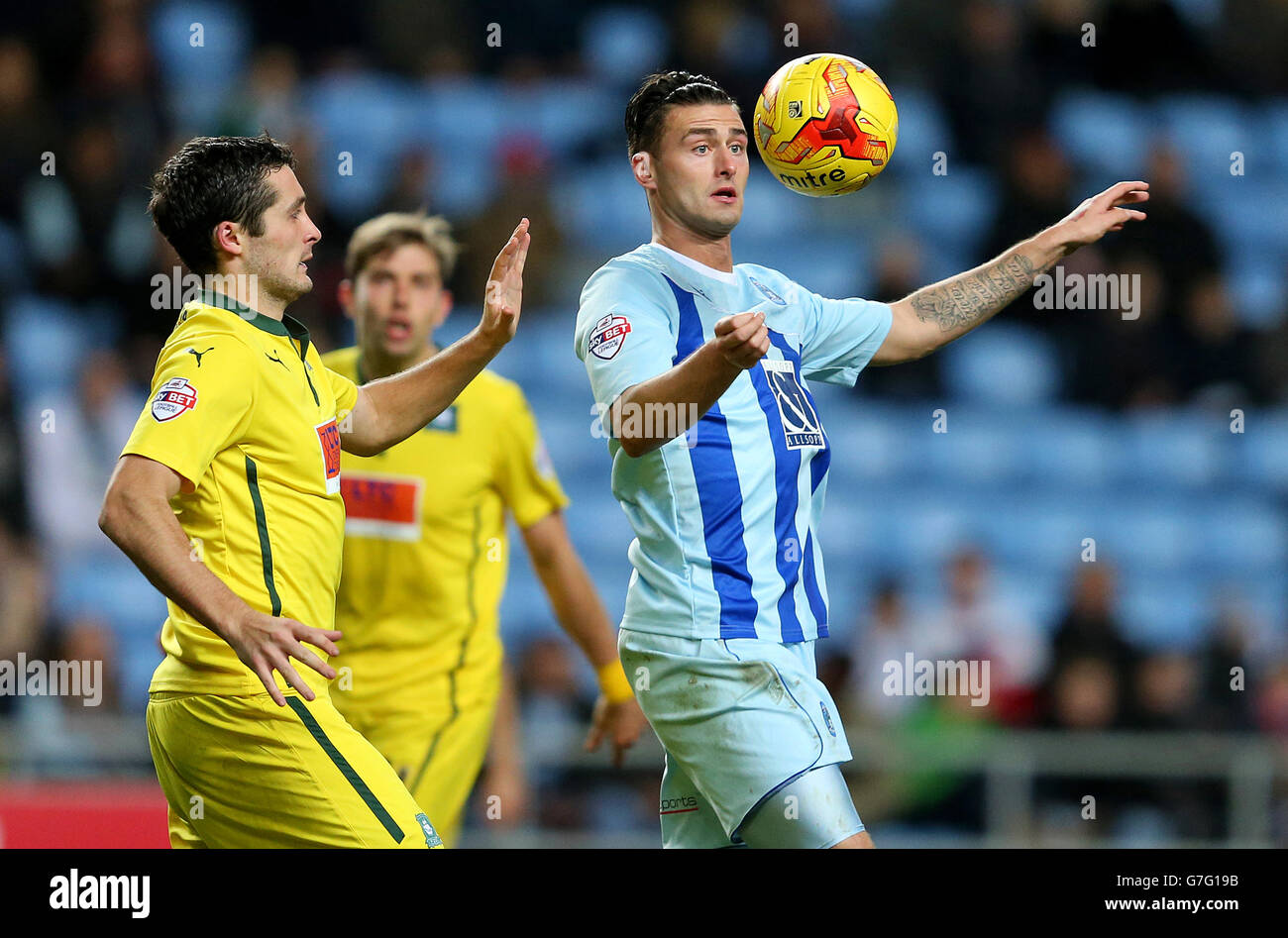 Soccer - Johnstone's Paint Trophy - Area Quarter Final - Coventry City ...