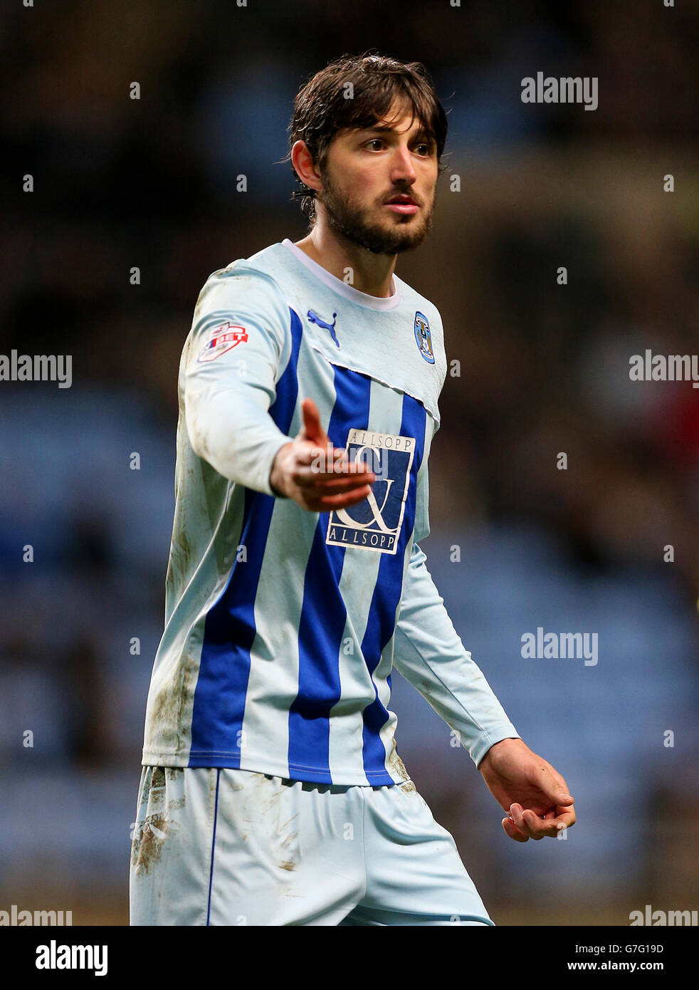 Soccer - Johnstone's Paint Trophy - Area Quarter Final - Coventry City ...