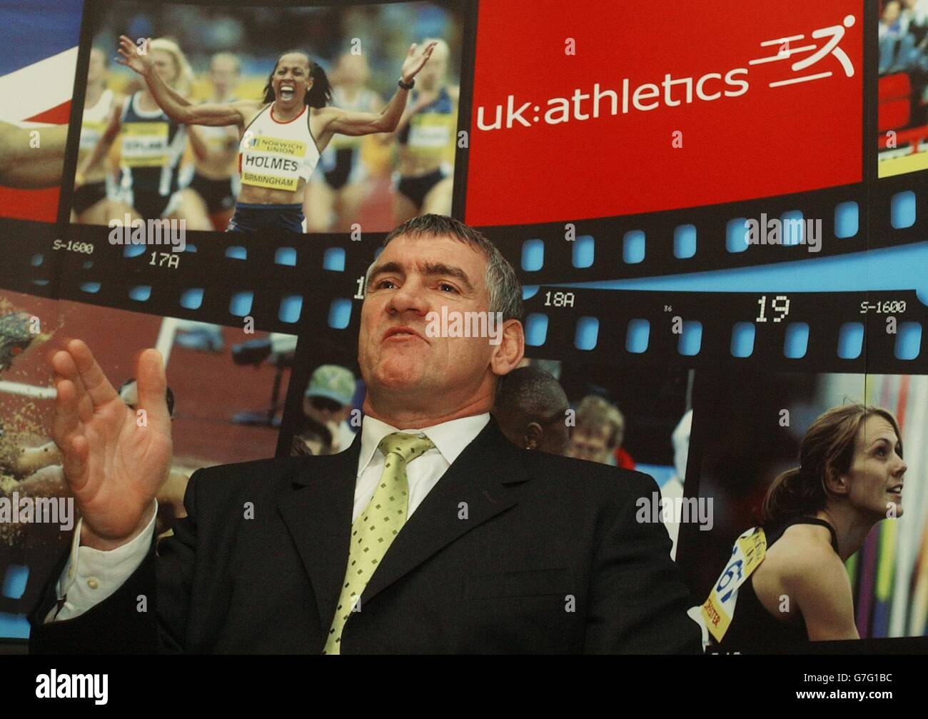 Sports psychologist Dave Collins is unveiled as UK Athletics' new ...
