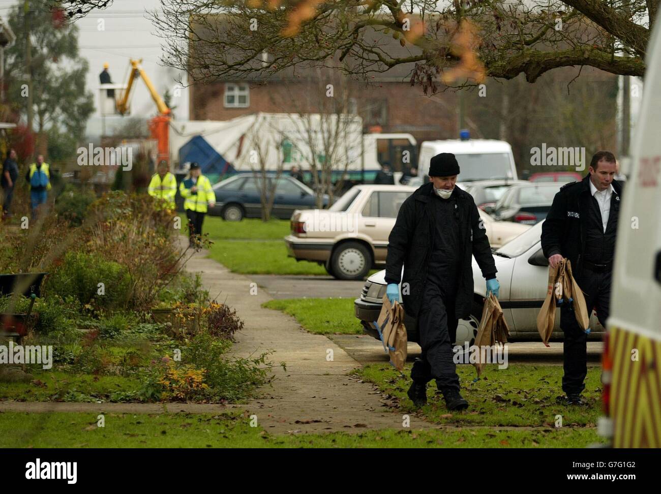Police discover bodies in Melksham Stock Photo - Alamy