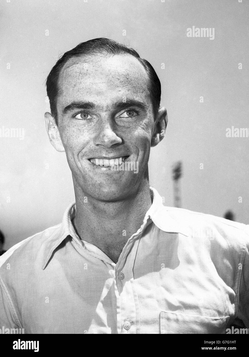 Cricket smiling Black and White Stock Photos & Images - Alamy