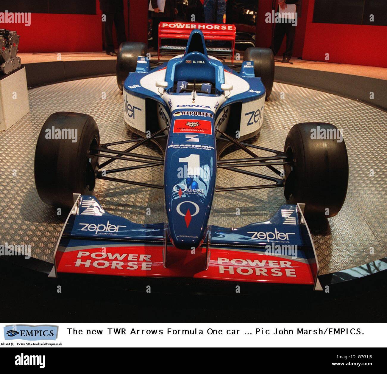 Twr arrows launch nec birmingham hi-res stock photography and images ...