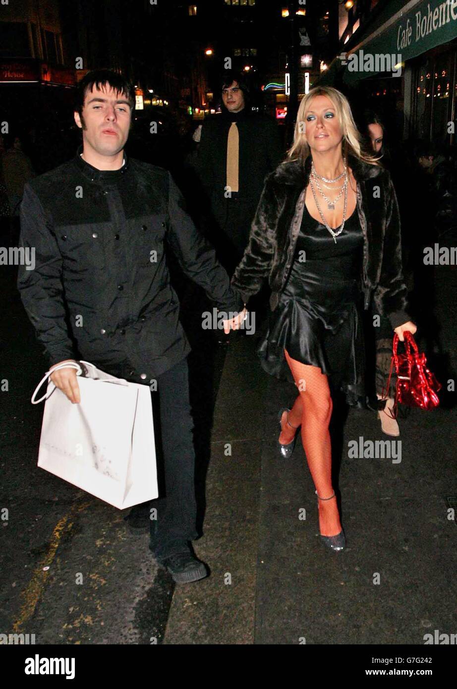 Liam Gallagher and Nicole Appleton Stock Photo - Alamy