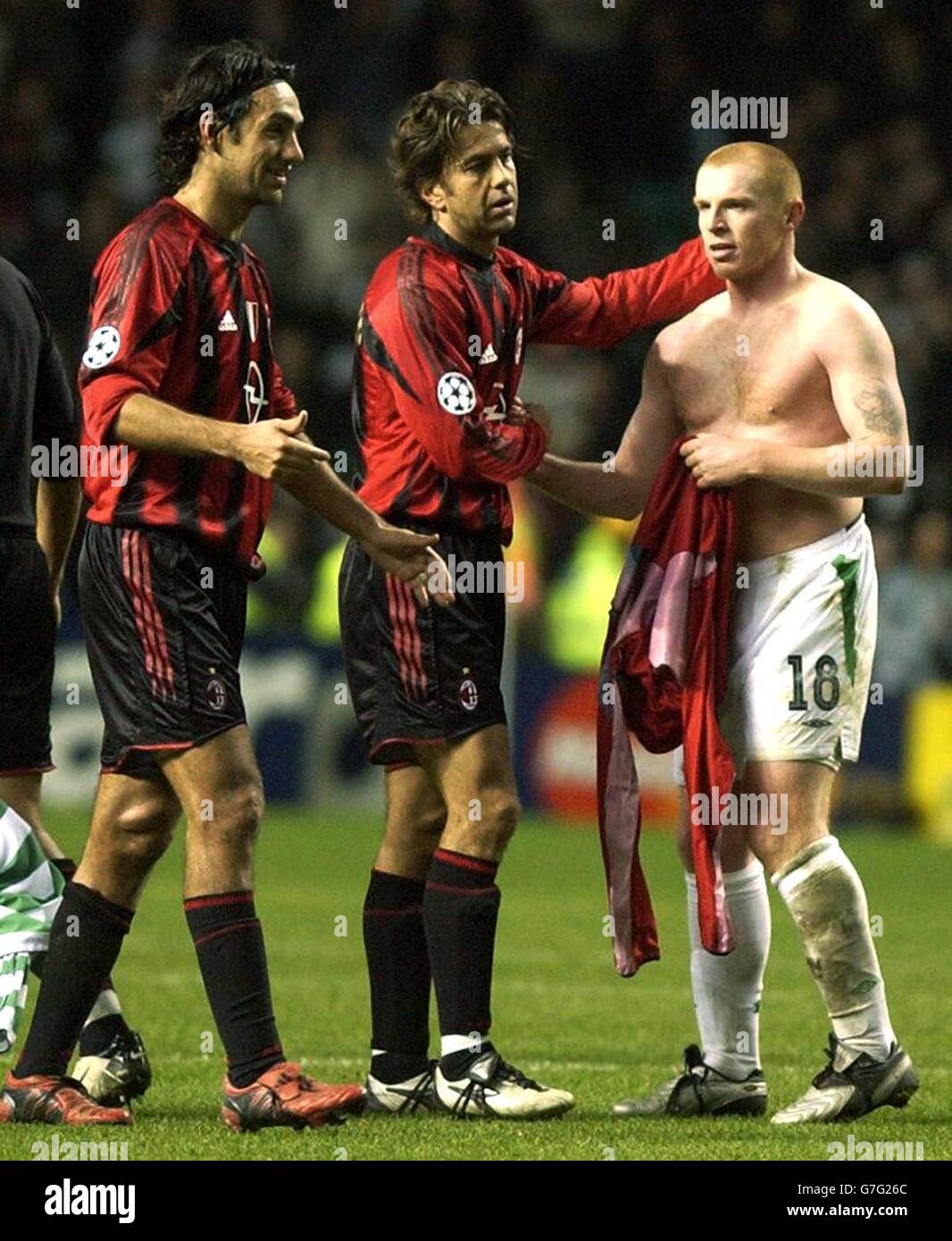 Celtic v AC Milan Stock Photo - Alamy