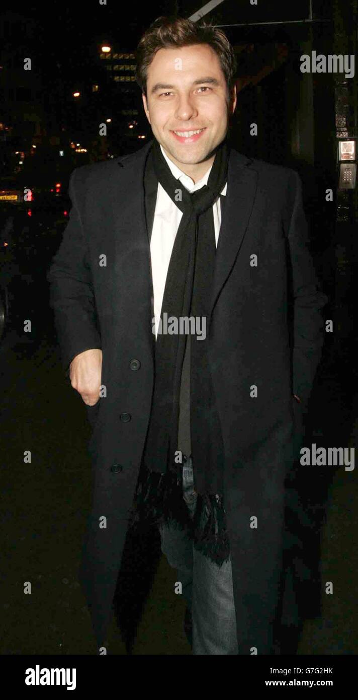 Steve bainbridge celebrity showbiz actor david walliams hi-res stock ...
