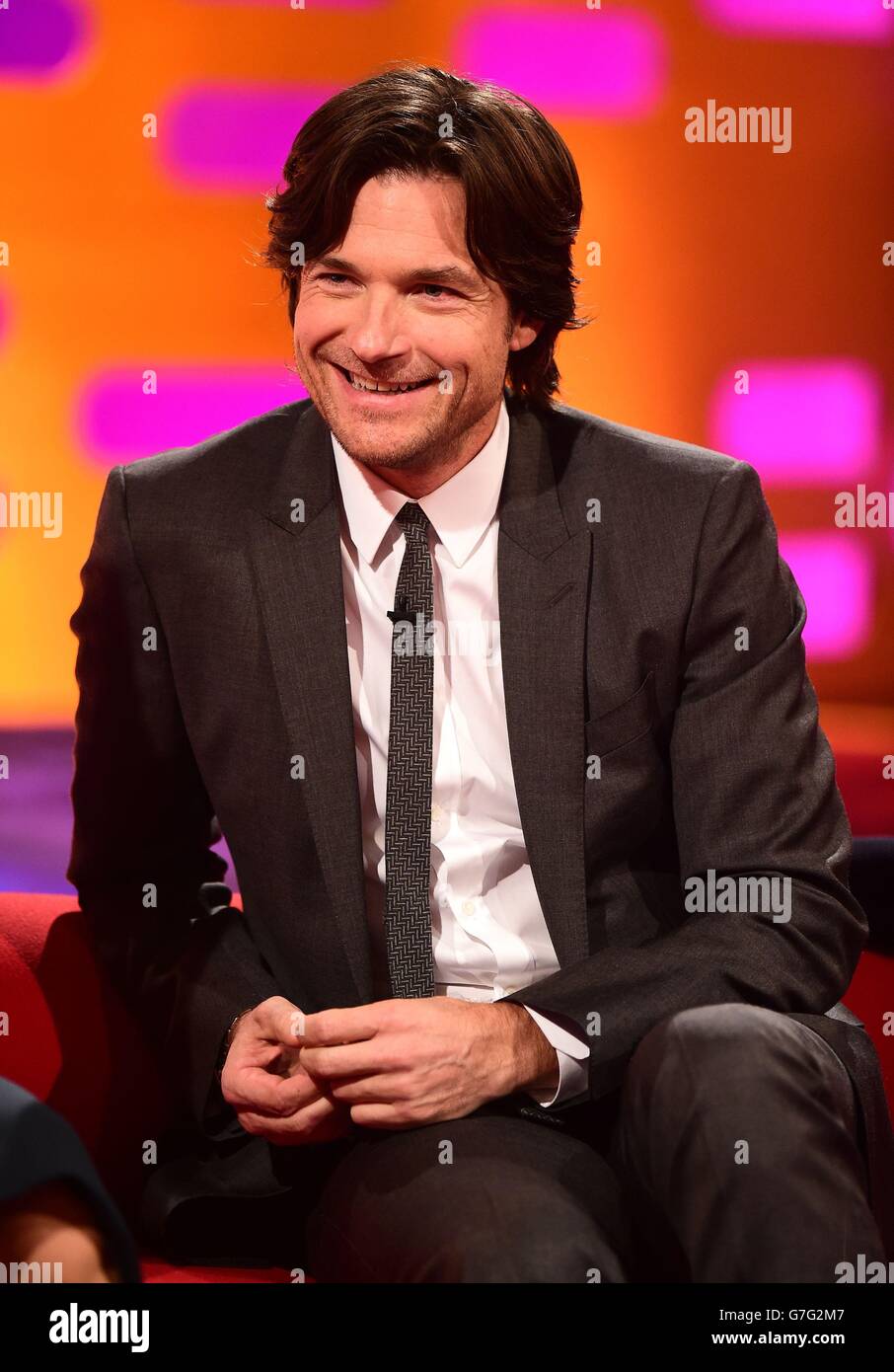 Jason Bateman during filming for The Graham Norton show at the London ...