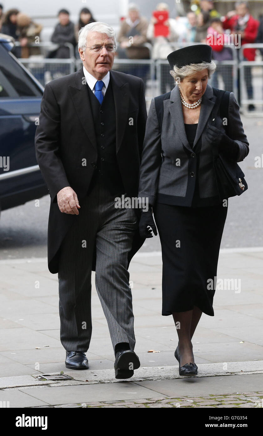 Norma major wife john major hi-res stock photography and images - Alamy