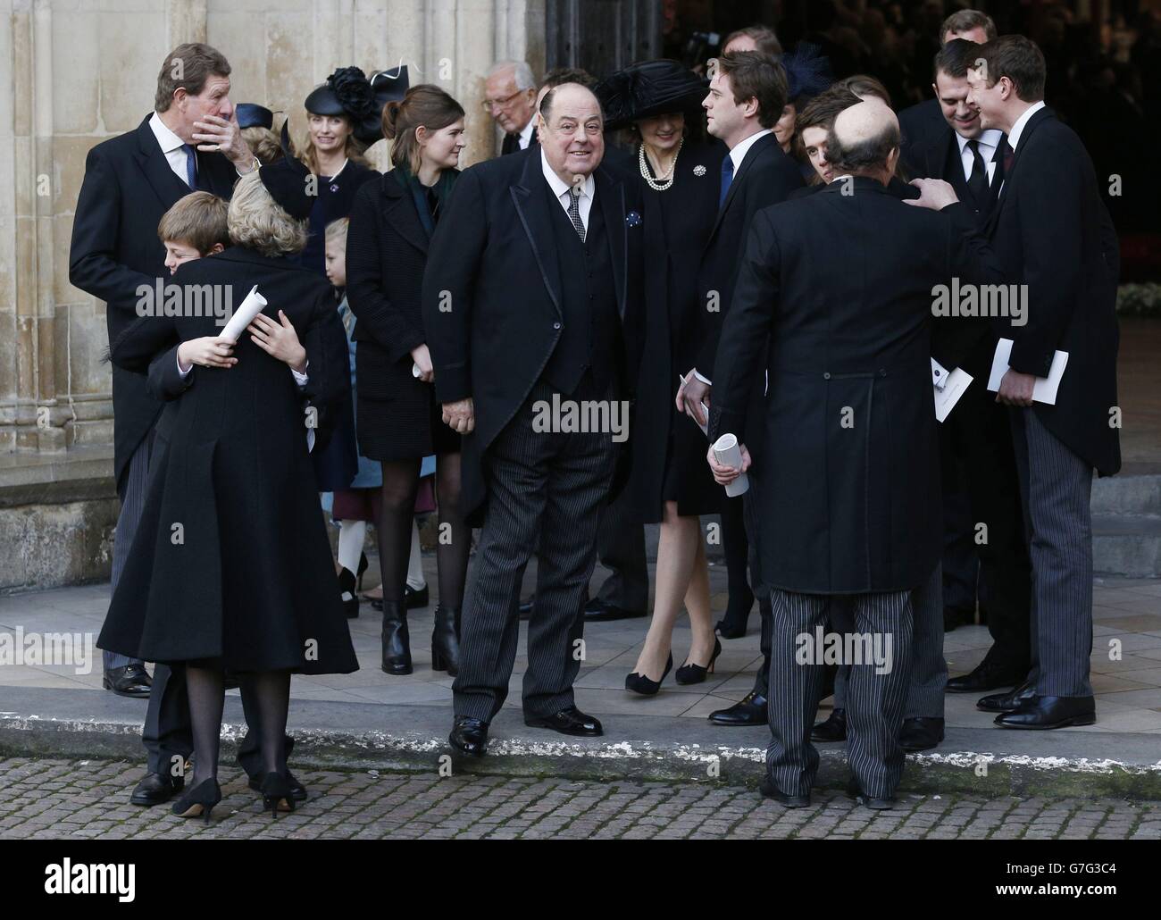 Lady Soames Thnksgiving service Stock Photo - Alamy