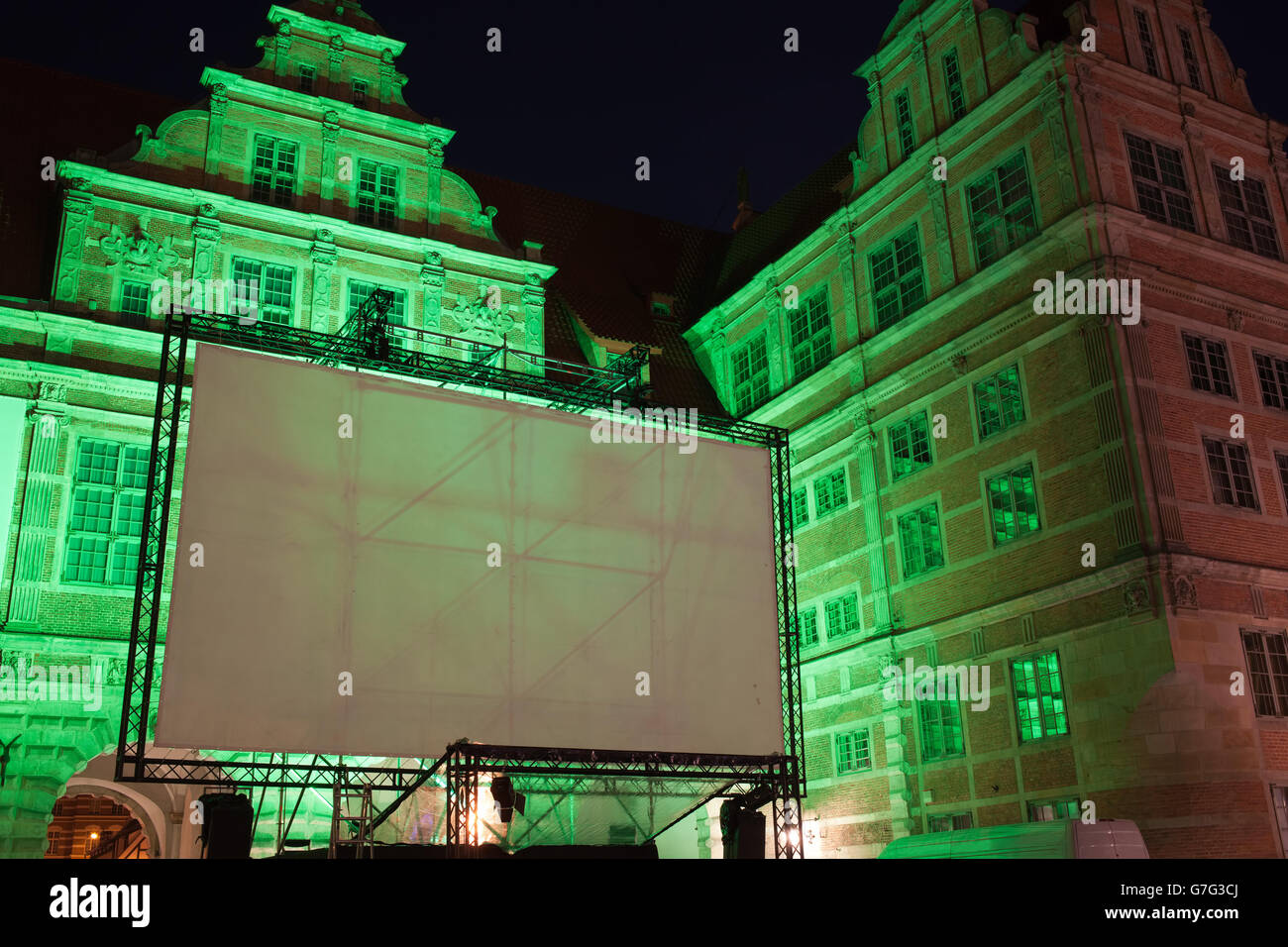 Large screen projection hi-res stock photography and images - Alamy