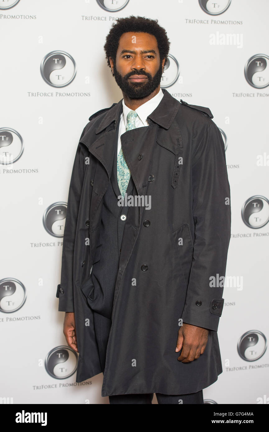 Nicholas Pinnock arrives at the TriForce Short Film Festival, at BAFTA ...