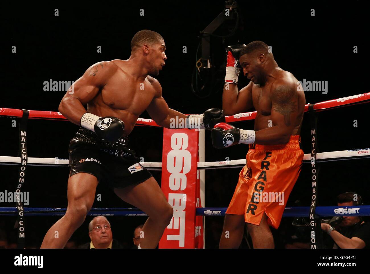 Boxing - British Heavyweight Title Eliminator - Anthony Joshua v ...