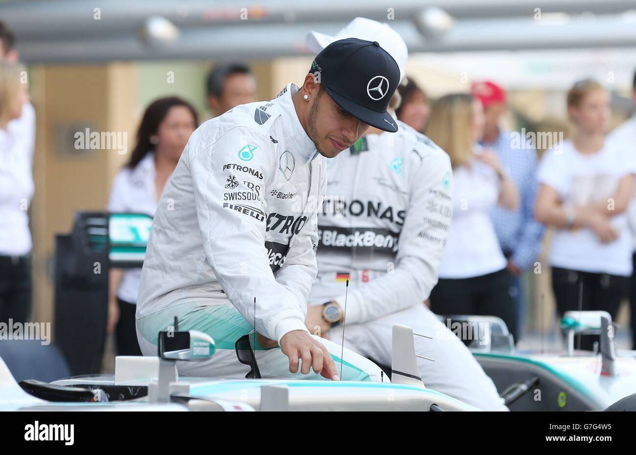 Mercedes Lewis Hamilton during the end of year team photo ahead of the ...