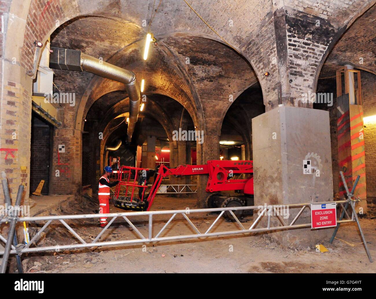 Thameslink rail project Stock Photo - Alamy