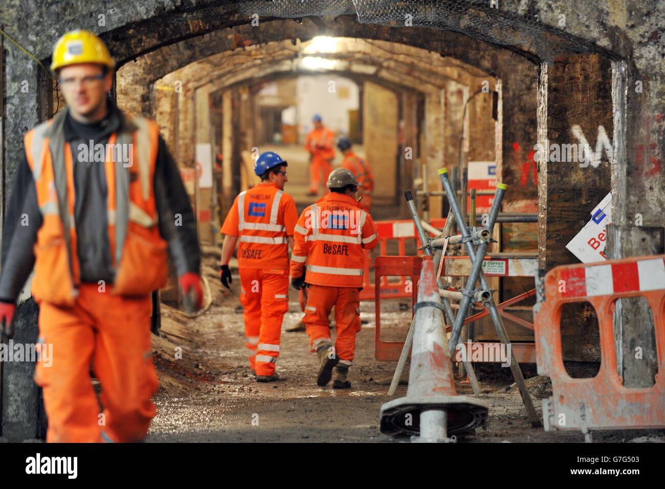 Thameslink rail project Stock Photo - Alamy
