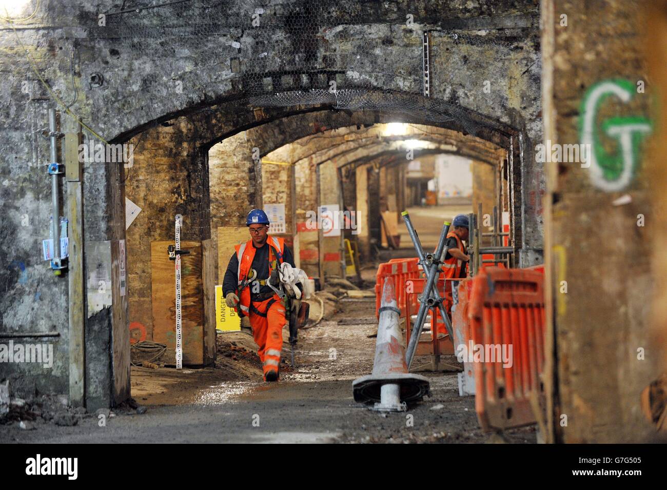 Thameslink rail project Stock Photo - Alamy