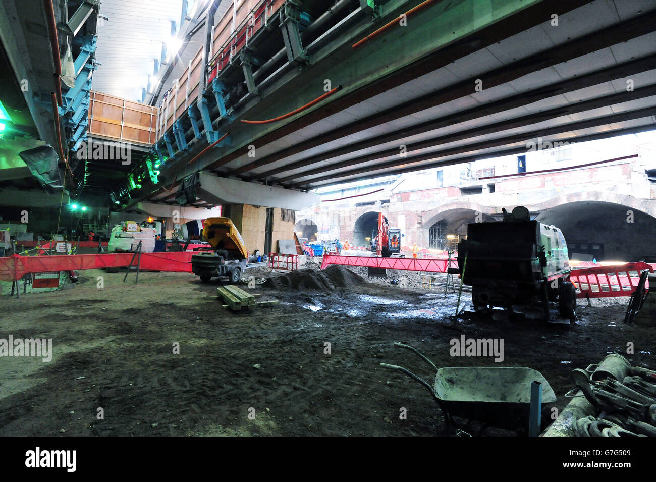 Thameslink rail project Stock Photo - Alamy