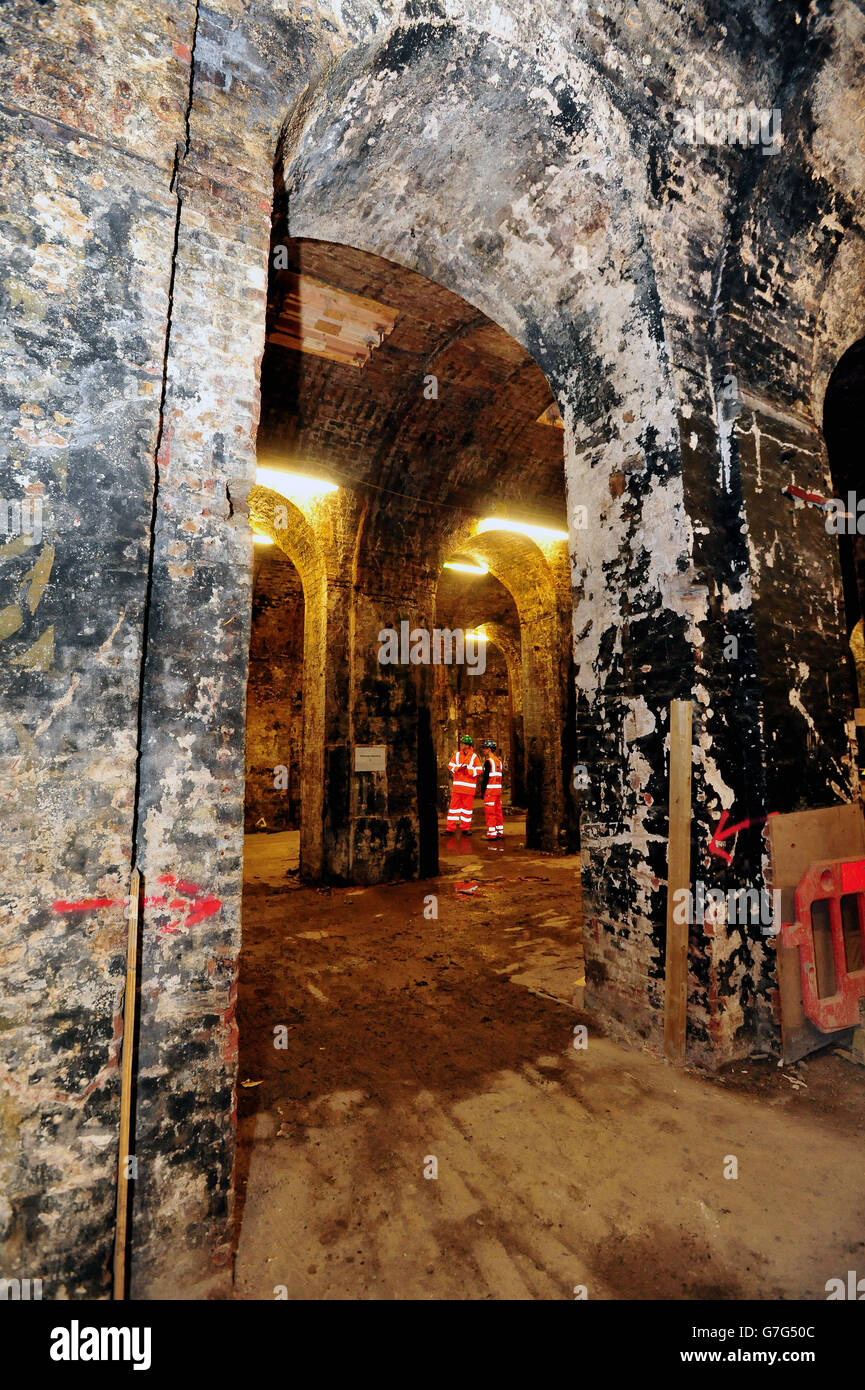 Thameslink rail project Stock Photo - Alamy