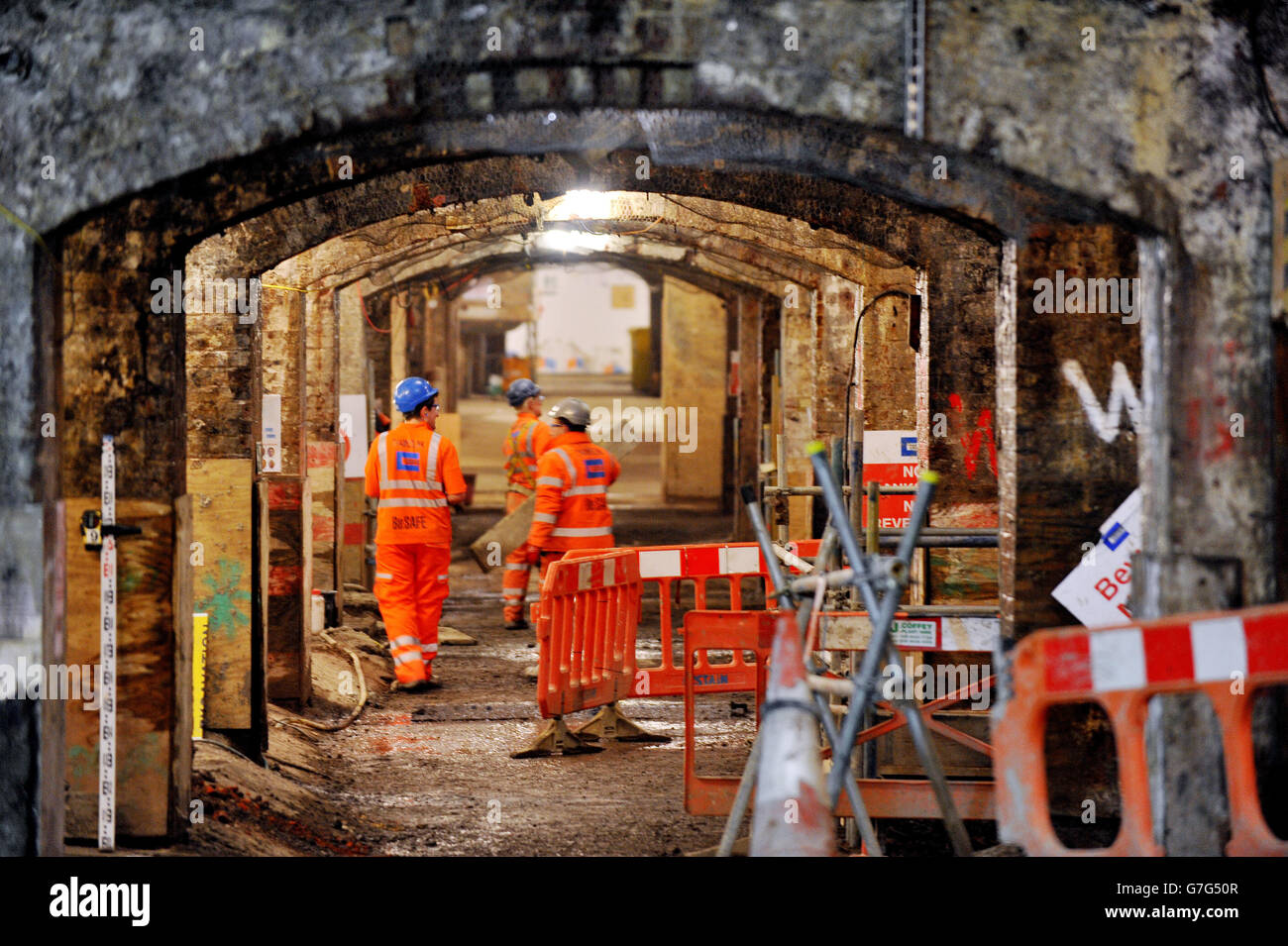 Thameslink rail project Stock Photo - Alamy