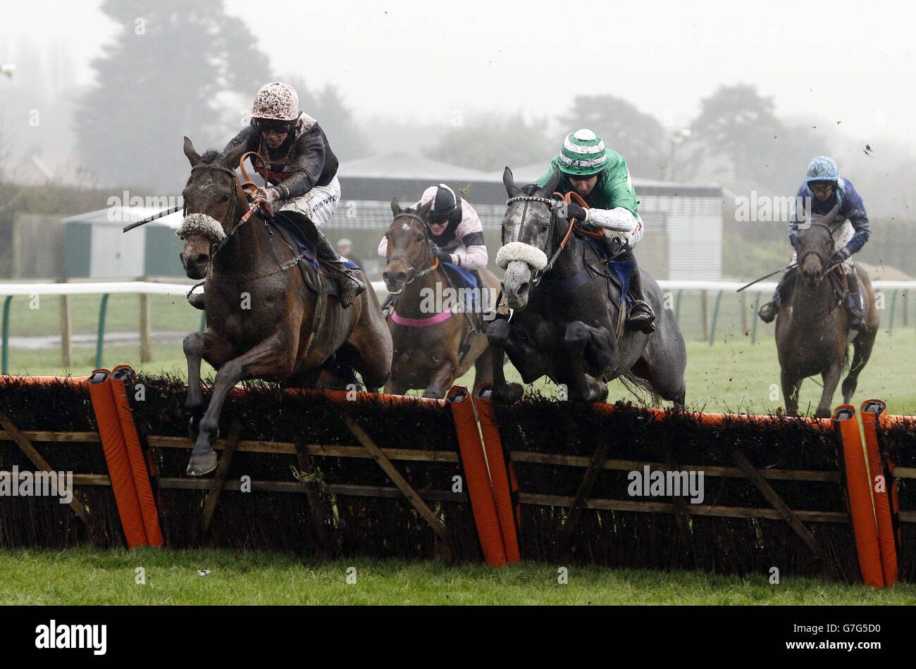 10 free bet at handicap hurdle race at fontwell racecourse hi-res stock ...