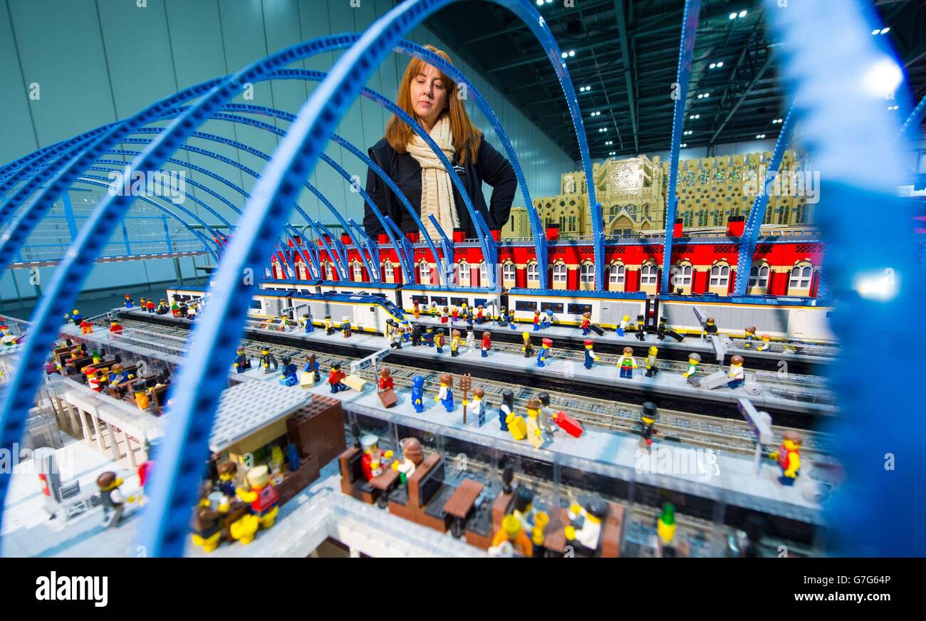 Brick 2014 Lego exhibition - London Stock Photo - Alamy