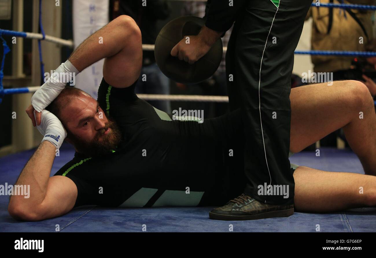 Boxing - BBBofC British Heavyweight Title and EBU Heavyweight Title ...