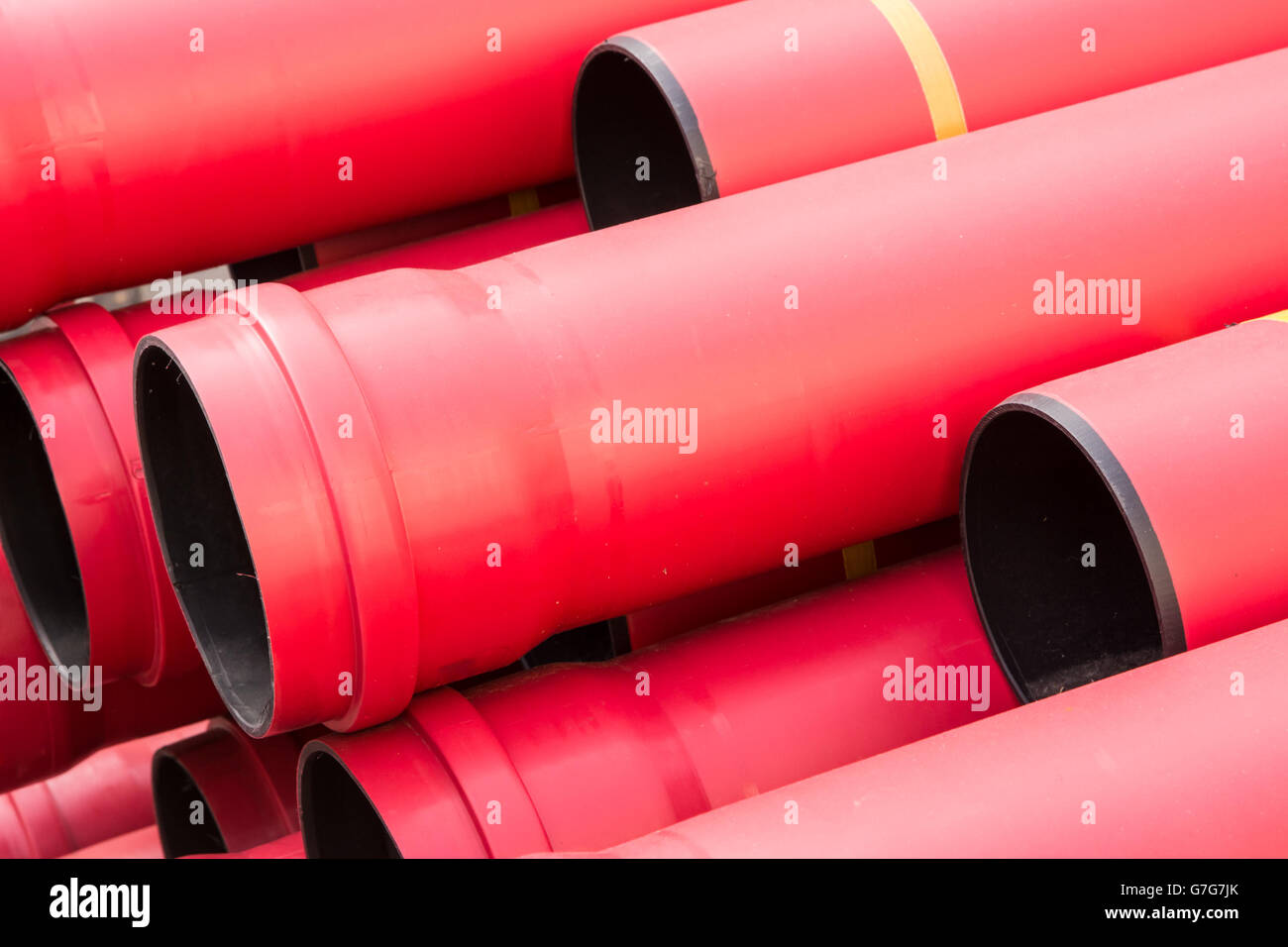 Pvc sewer pipes hi-res stock photography and images - Alamy