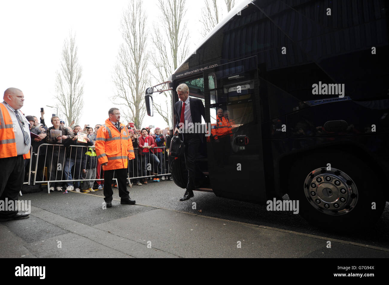 Football soccer bus full length stock hi-res stock photography and ...