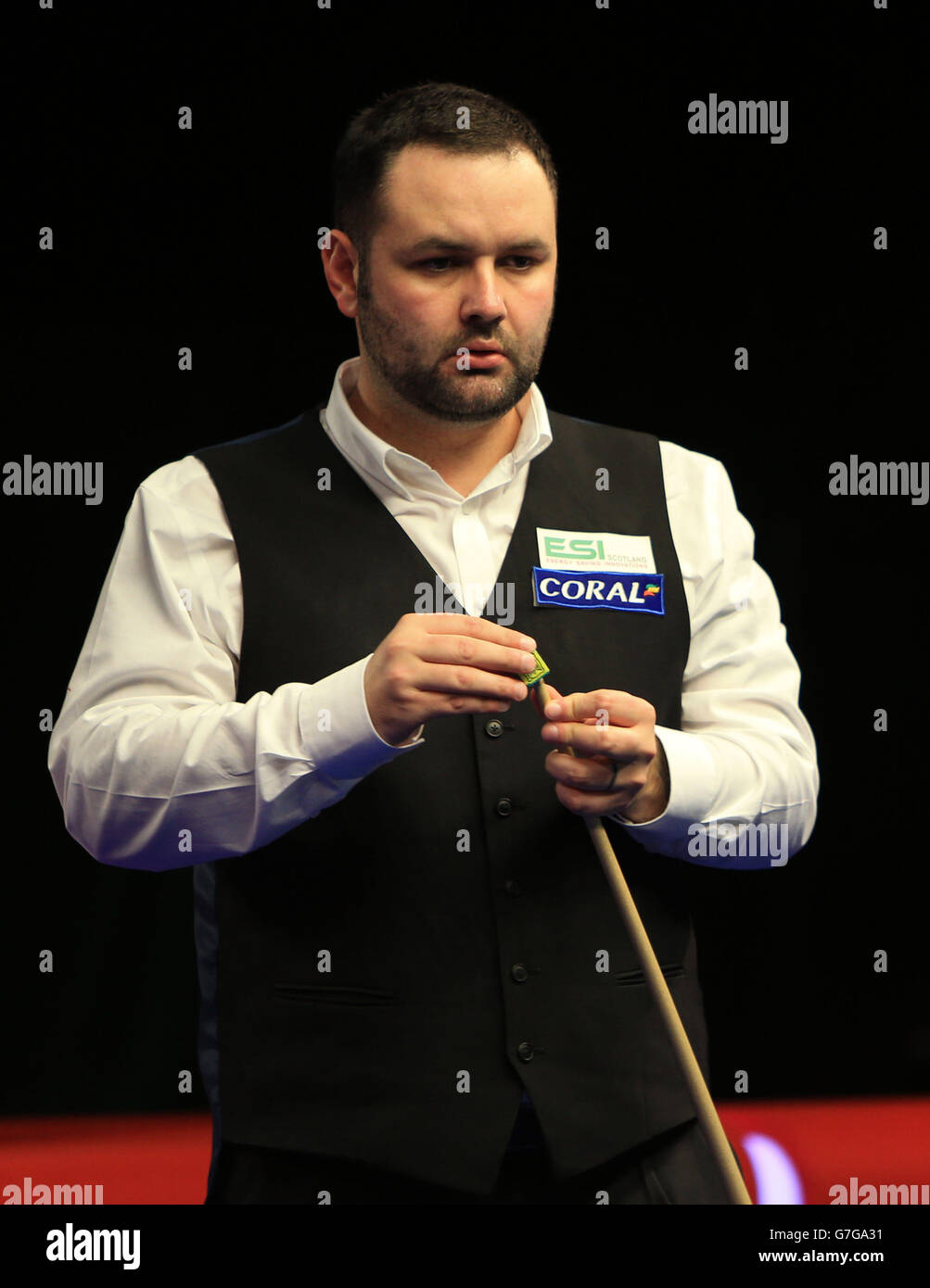 Stephen Maguire during the 2014 Coral UK Championship at the Barbican ...