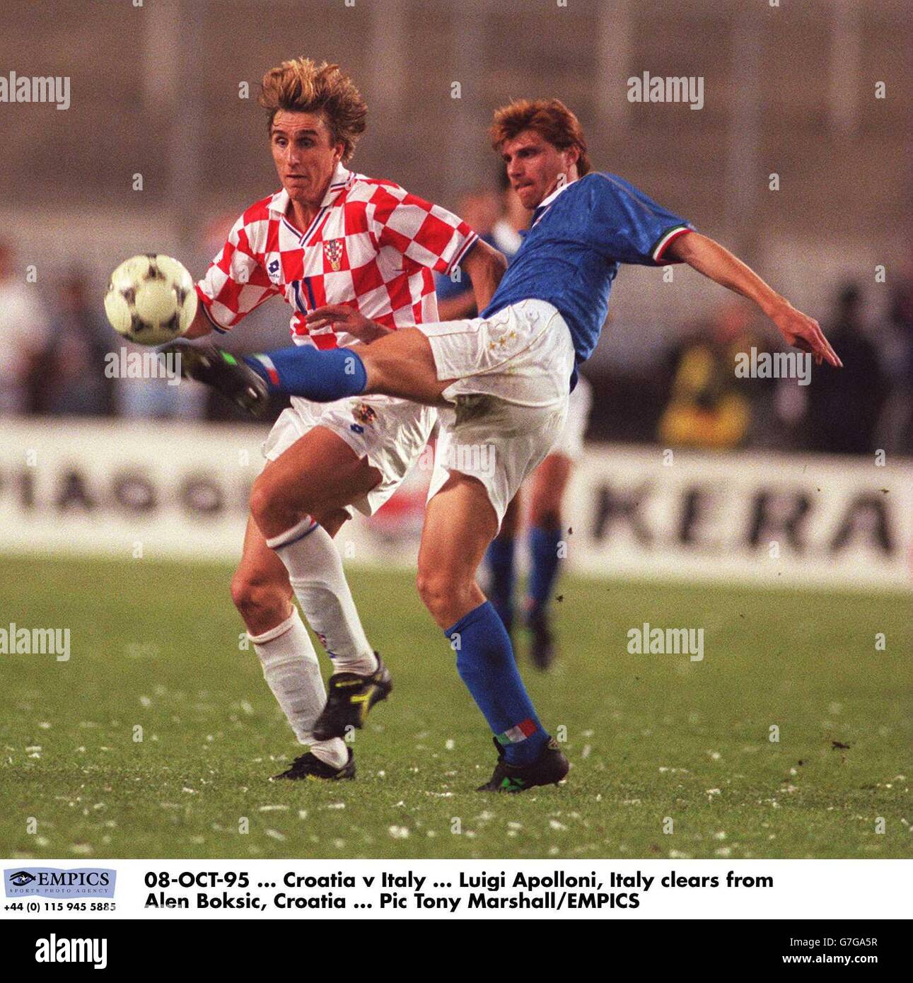 Empics 2 croatia v italy hi-res stock photography and images - Alamy