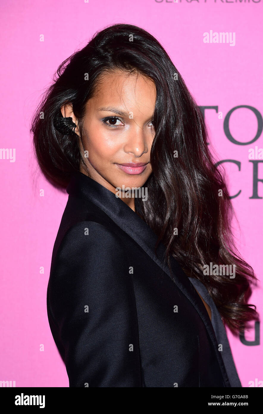 Lais Ribeiro arriving for the Victoria's Secret Fashion Show after ...