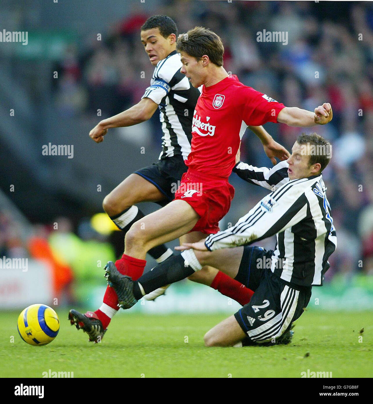 Liverpool v Newcastle United - Anfield Stock Photo - Alamy